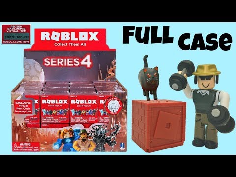 Roblox Action Series 4 Blind Boxes & Code Items, Full Case, Brick Mystery Boxes