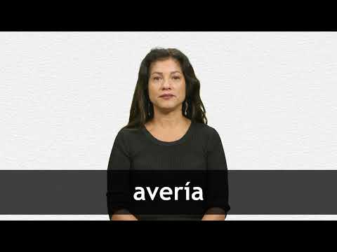 English Translation of “AVERÍA” | Collins Spanish-English Dictionary
