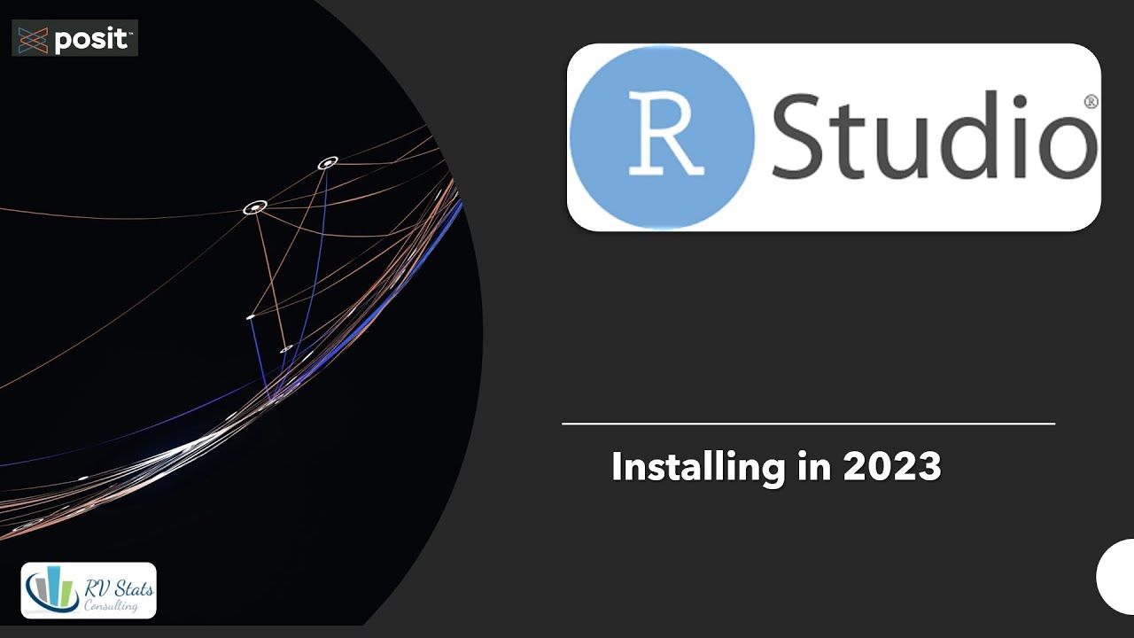 Installing Rstudio from Posit in 2023 | How to install R | Data Science Statistic Python