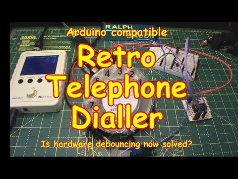 #98 Telephone Dialler ☎️ and Hardware Debounce Solution (retro)