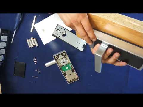 Turbolock TL 100 bluetooth smartlock installation video (How To Install)