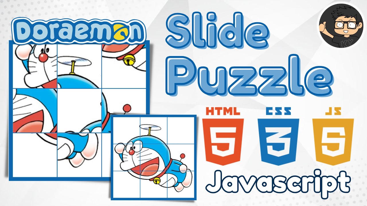 Slide Puzzle Game in JavaScript HTML CSS