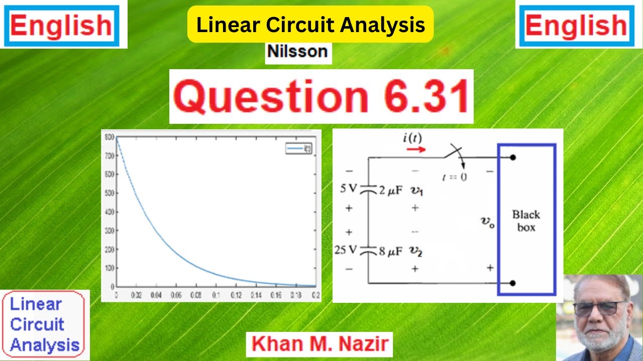 (English)LCA(N) Q6.31 — Equivalent Capacitance, Energy Stored / Delivered / Trapped (Solved)