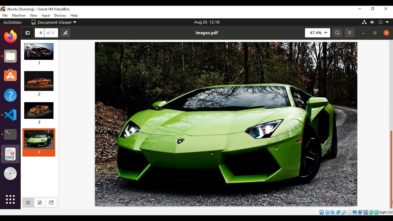 Python script to convert images in the target folder into a single pdf file