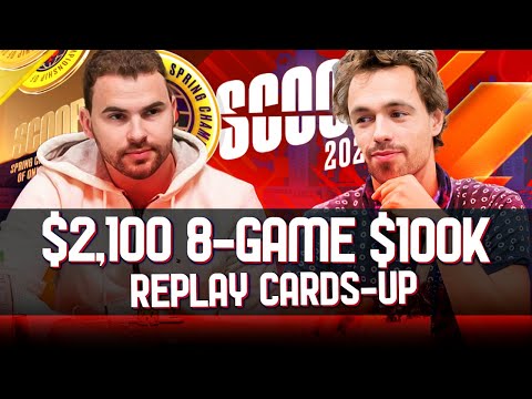 SCOOP 85-H $2,100 8-Game wizowizo | Internett93o | aDrENalin710 Poker Replay $100 Gtd