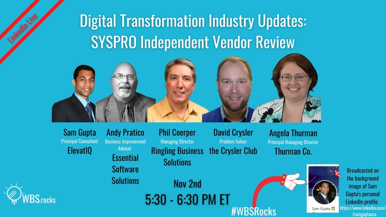 SYSPRO Independent Review | SYSPRO Overview | SYSPRO ERP | SYSPRO MRP