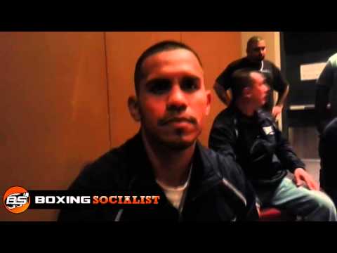 Backstage with Juan Diaz as he Talks Knocking Out Pipino Cuevas