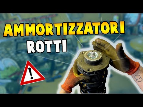 SE HAI RUMORI IN AUTO GUARDA QUESTO!!! AMMORTIZZATORI ROTTI