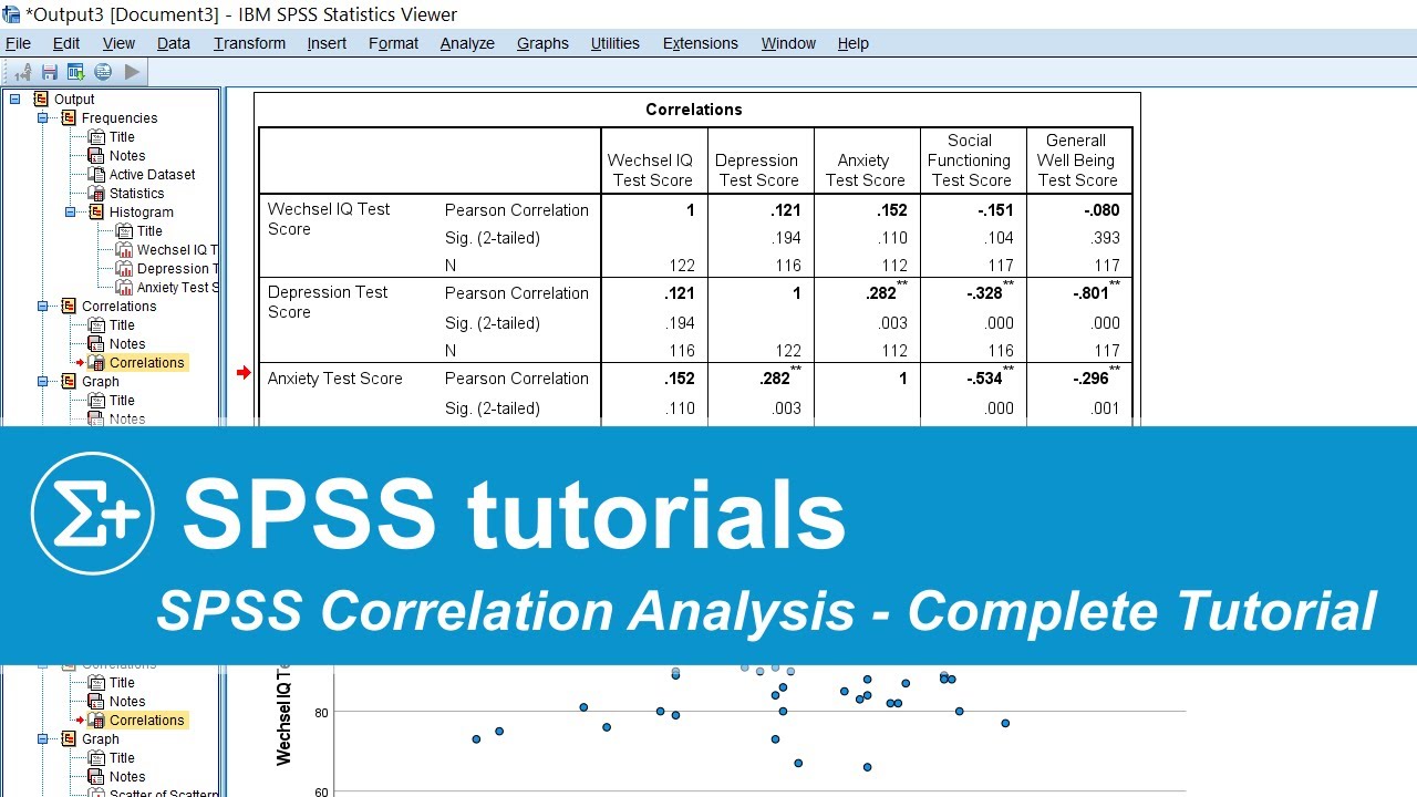 SPSS Correlation Analysis - Complete Beginnner Guide