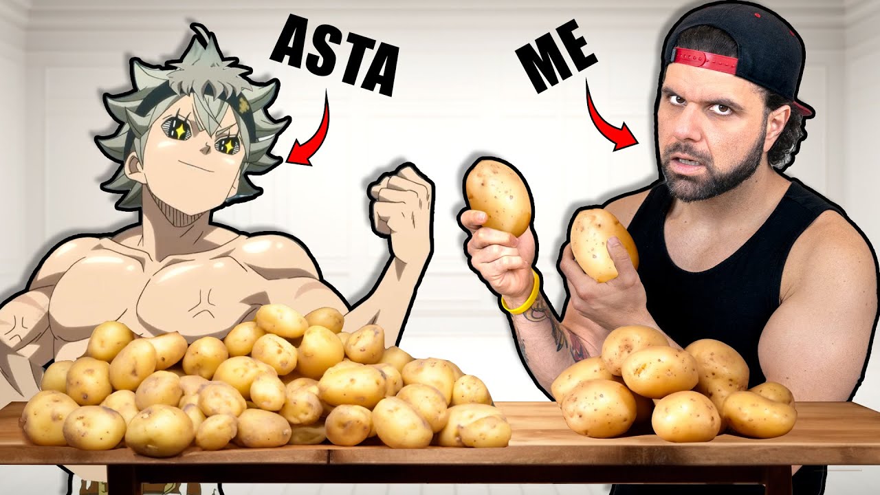 I Tried Asta's Diet from Black Clover