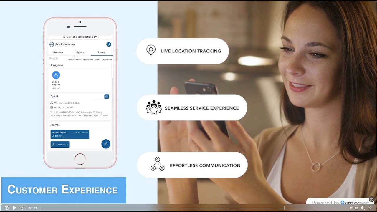 Ace Relocation Arrivy App