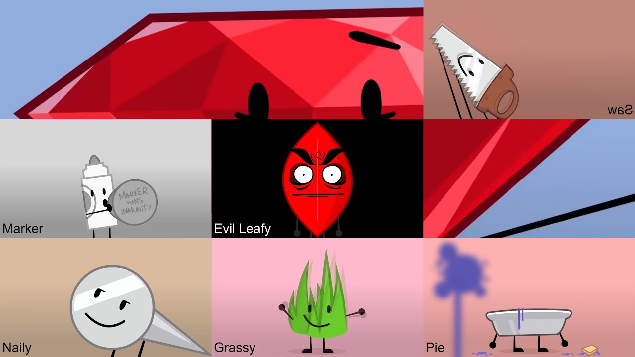 (BFDI) Ruby has a Sparta Hyper LOL Remix