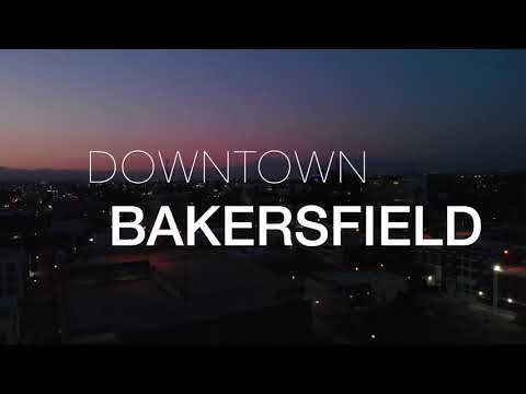 BAKERSFIELD, CA - DOWNTOWN in 4K - Drone Shots and Aerial Views