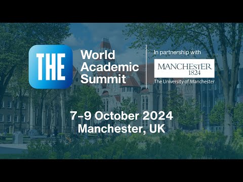 Join us at the World Academic Summit 2024 in Manchester