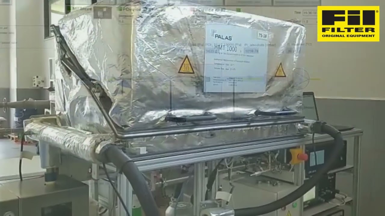 CCV Filter Fractional Efficiency Test