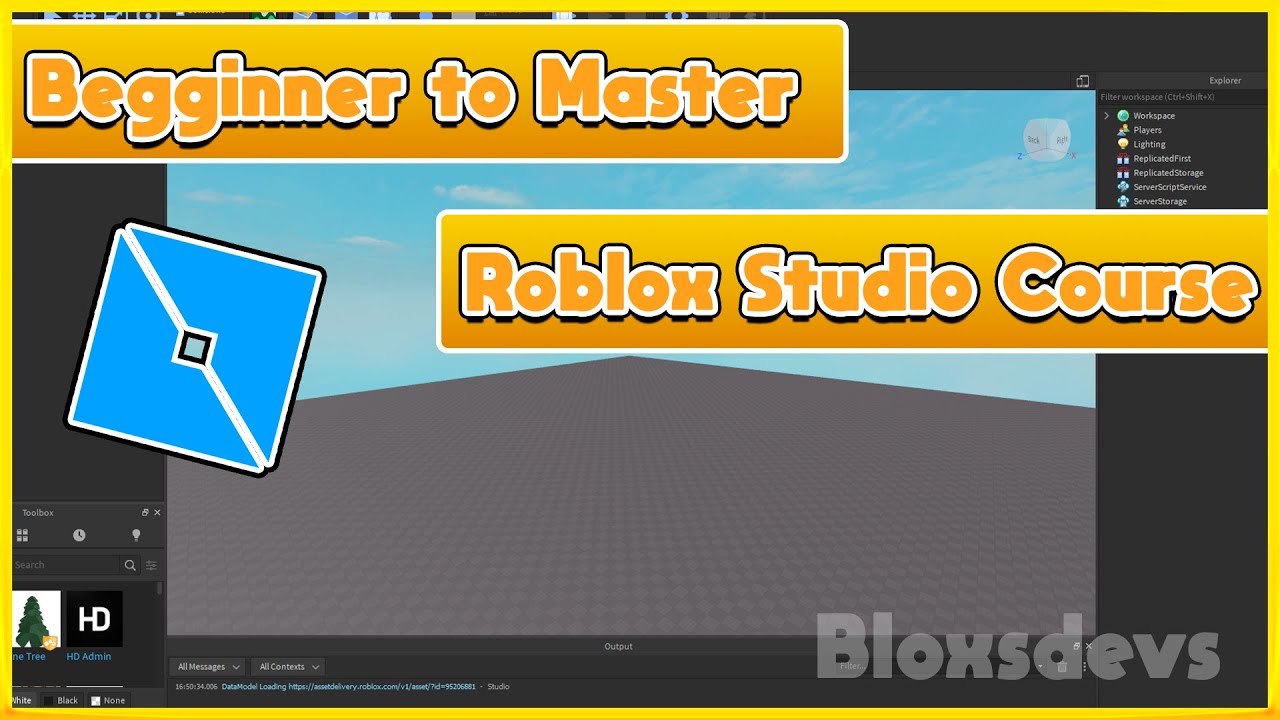 Roblox Studio Full Beginner Course - 2021