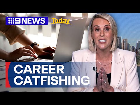 Employees not showing up to work as catfishing trend becomes more prevalent | 9 News Australia
