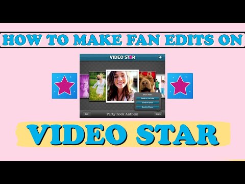 HOW TO MAKE FAN EDITS ON VIDEO STAR || Aesthetics With Me