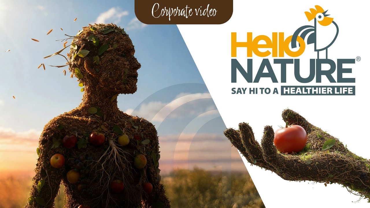 HELLO NATURE - Say hi to a healthier life (Corporate vidéo)