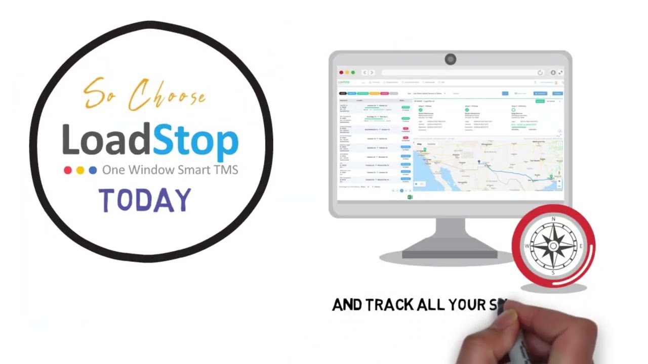 LoadStop - Load Tracking Module Whiteboard Animation