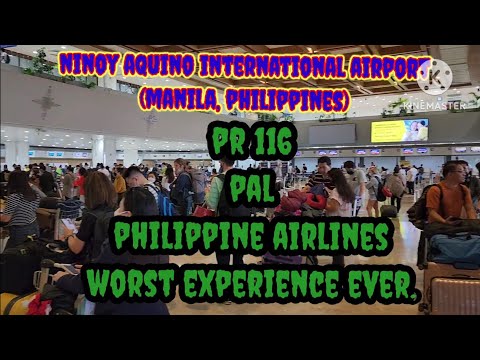 WORST FLIGHT EVER ✈️😡 Philippine Airlines PAL PR 116