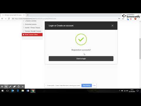 Online Booking Process for Courses - Mardyke Arena UCC