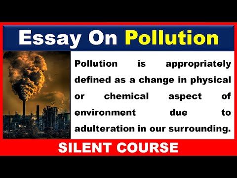 Essay on Pollution In English