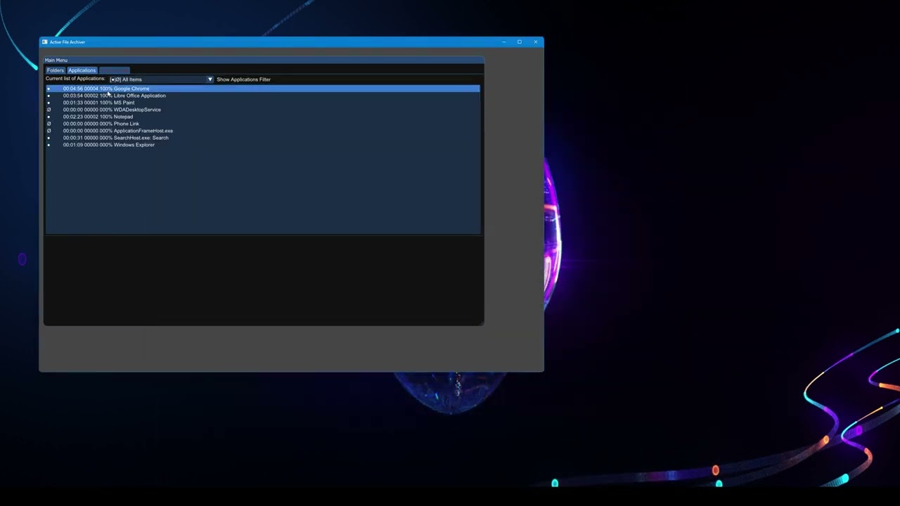 AFA   Application Tab   UI Tagging with print to pdf
