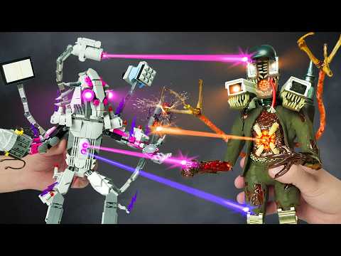 ⚡LEGO Anti-Titan vs. 🧟♂️ Zombie Titan Cameraman! 🎥 The Ultimate Skibidi Battle Begins! 🔥💥
