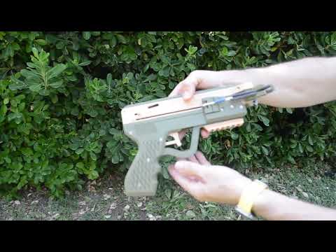 🔫 ZX GUN 3D SLINGSHOT・ 3D File for ・Cults