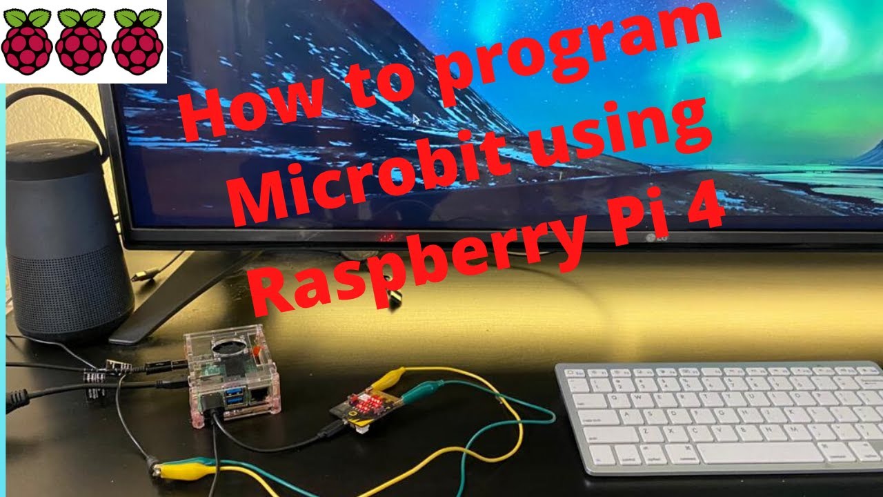 Program microbit using Raspberry pi 4 and micropython