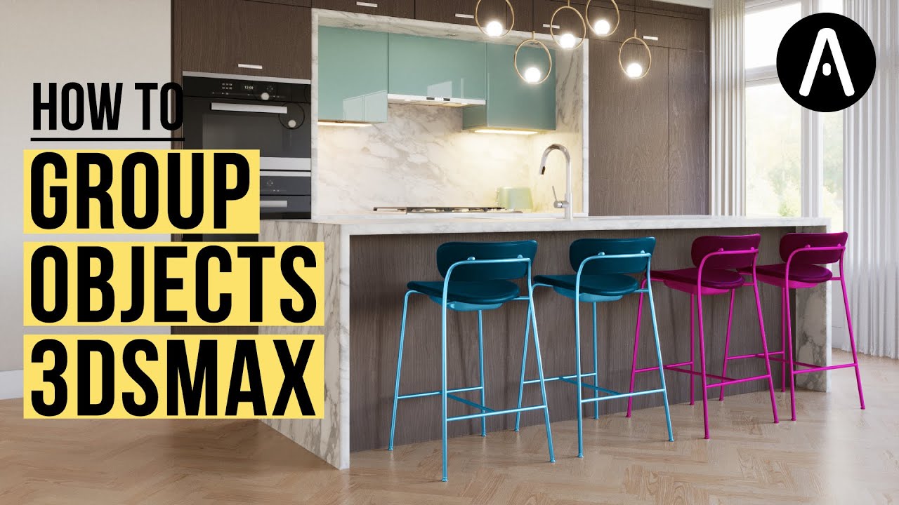 Groups in 3dsMax