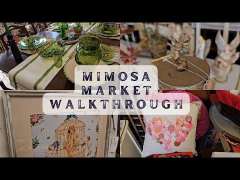 Valentine's Decor💕Antiques/Vintage & MORE at Mimosa Market! #comegowithmetoday
