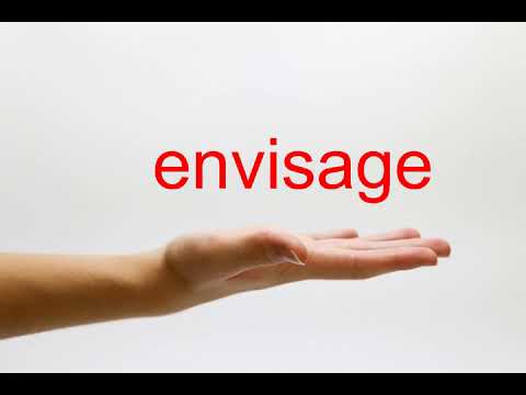 How to Pronounce envisage - American English