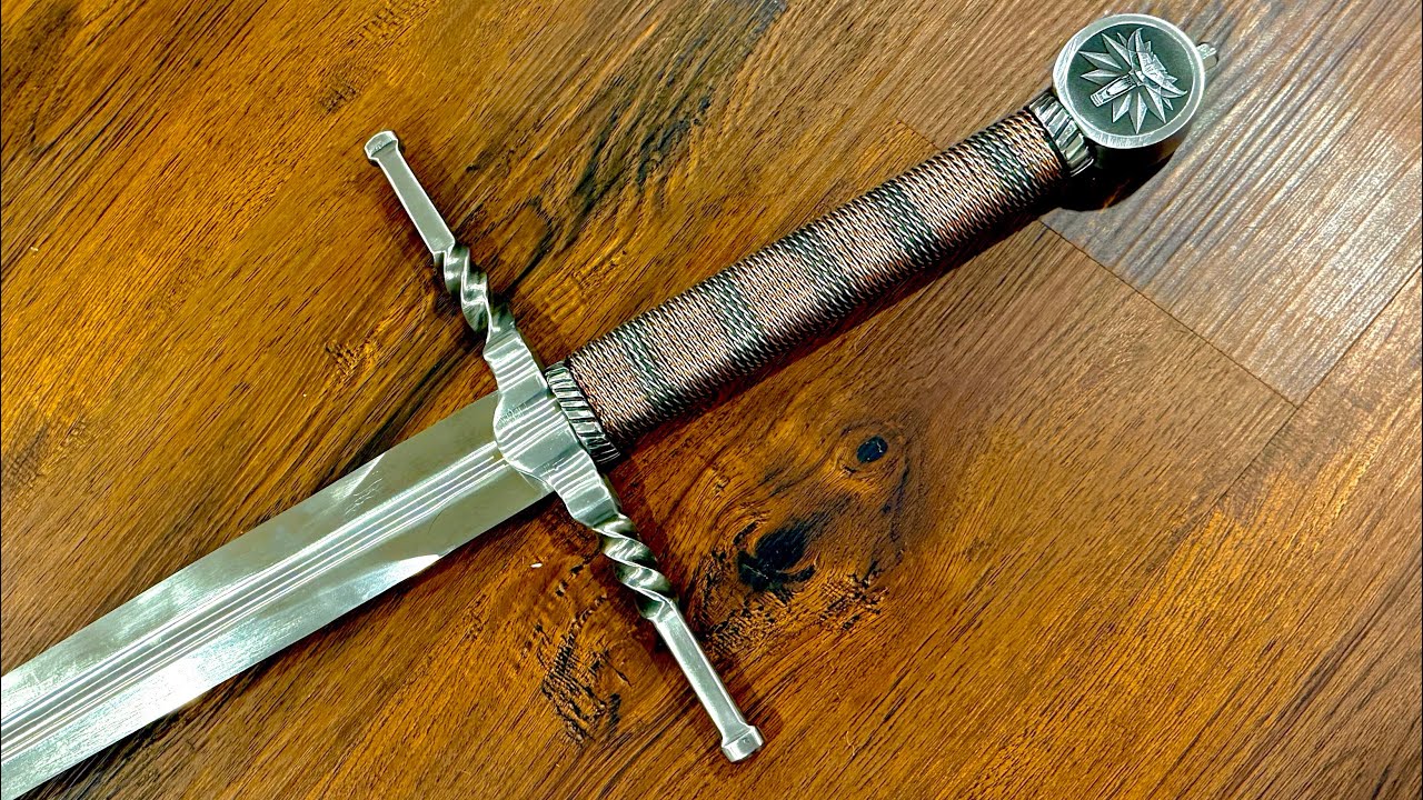 Forging Geralt’s Steel Sword from The Witcher FULL BUILD