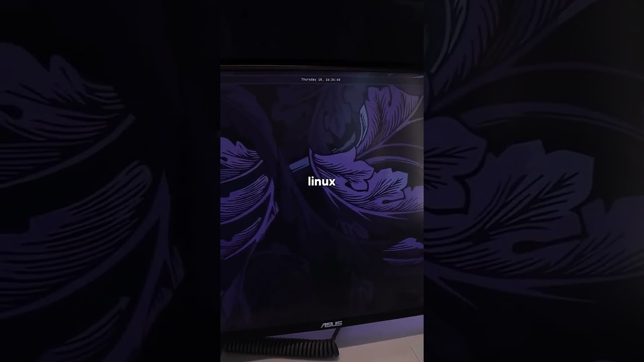 Arch + Hyprland Setup Deadly Combo 🥷💜 #archlinux #hyprland #linux #hackers #coding #programming