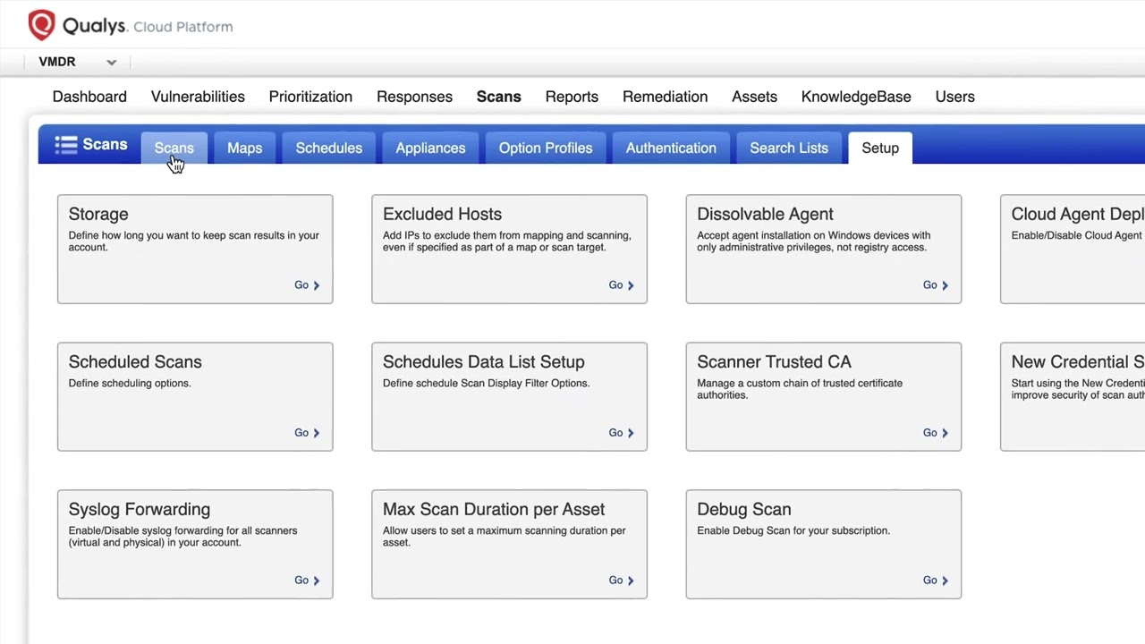 Vulnerability Management Detection & Response (VMDR) - Cloud Agent Deployment