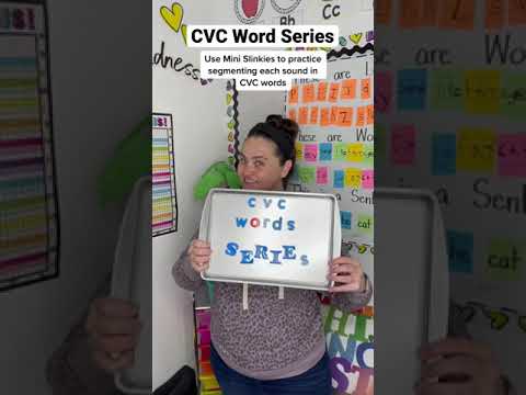 Segmenting CVC Words with Kindergarten Chaos - Use this simple idea to bring the ✨MAGIC✨ to students