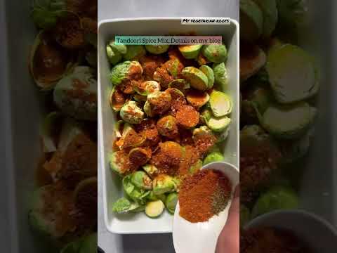 Crispy Tandoori Brussels Sprouts