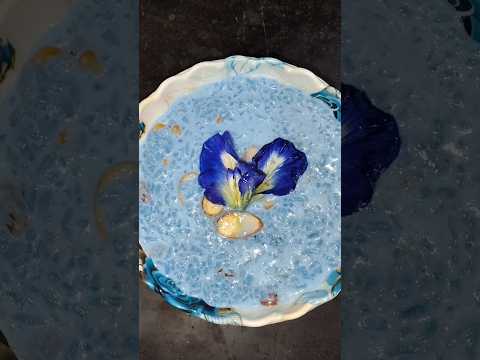 Blue Butterfly pea flower kheer..#kheer #sweet #sweets #desert #bluekheer #viralshorts