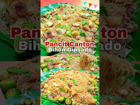 How to cook Pancit Canton Bihon Guisado Recipe Negosyo | Stir fry noodles Filipino Street Food
