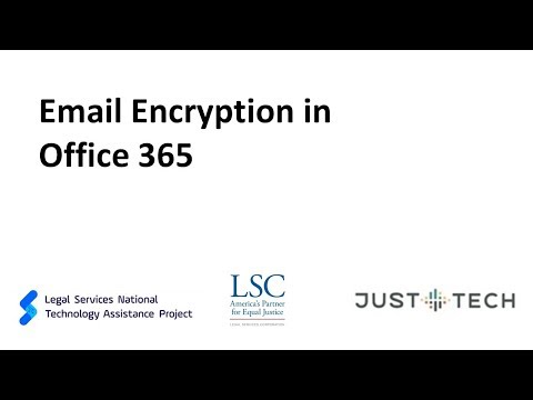 LSNTAP Webinar: Email Encryption in Office 365