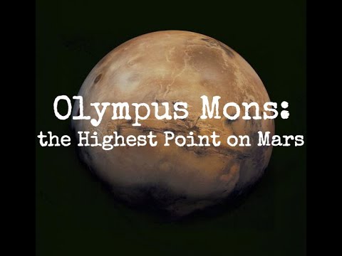 Olympus Mons: The Highest Point on Mars