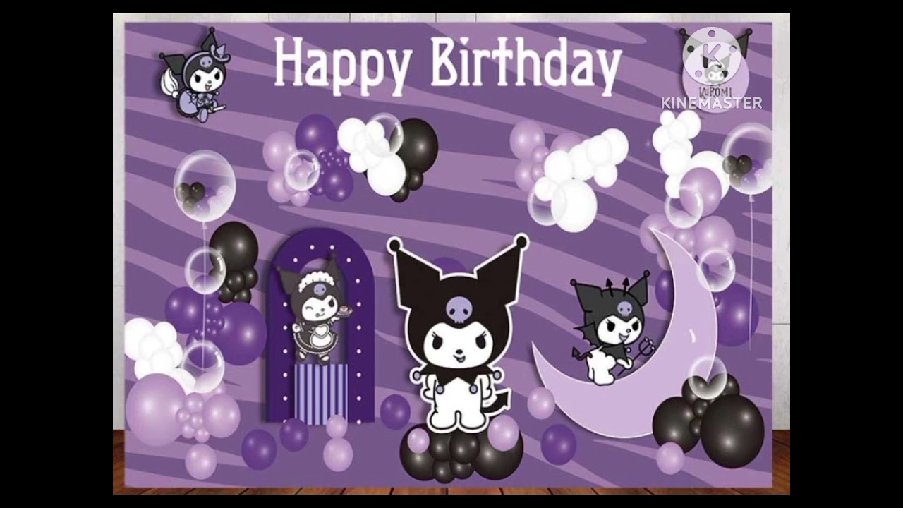 kuromi happy birthday