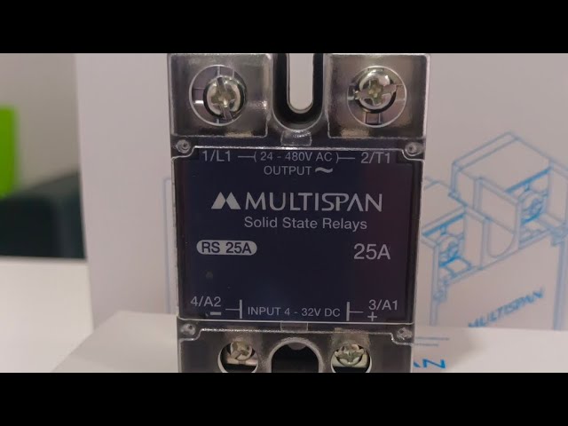Solid State Relay - Dc Multispan RS 40A SSR, For Industrial Service ...