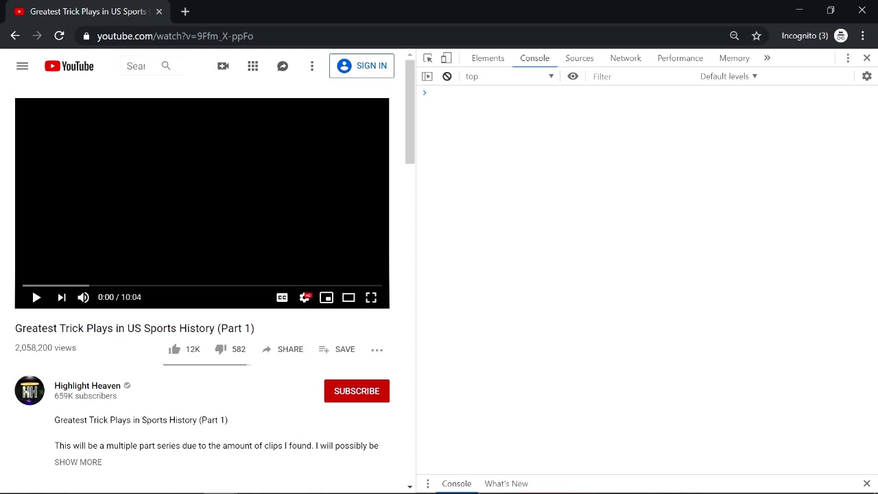 How to Speed Up Youtube Video Faster than 2x Speed (Single Line of Code)