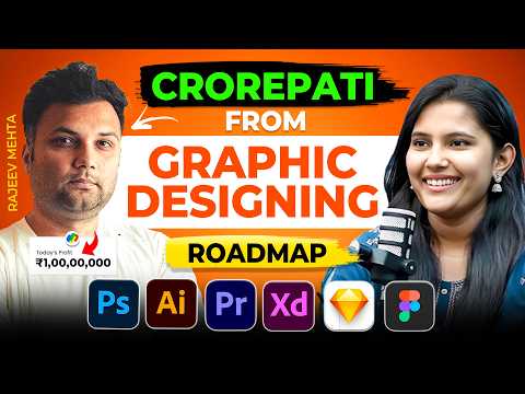 Graphic Design Career as Plan B? Earn 1 Lakh/Month as Graphic Designer🚀Rajeev Mehta