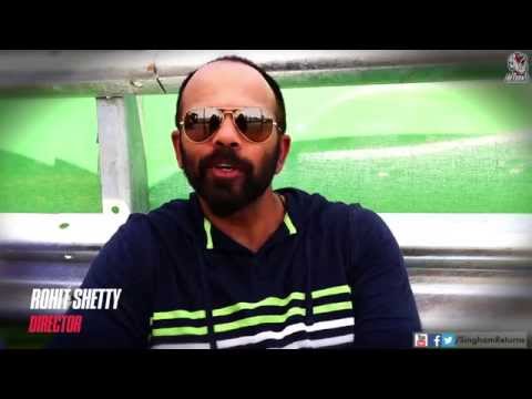 Singham Returns - Action in Making