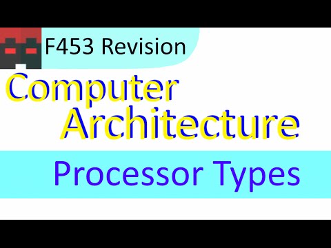F453 | Computer Architecture | 03 Processor Types