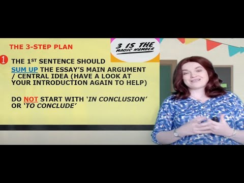 Persuasive Writing: How to Write a Conclusion